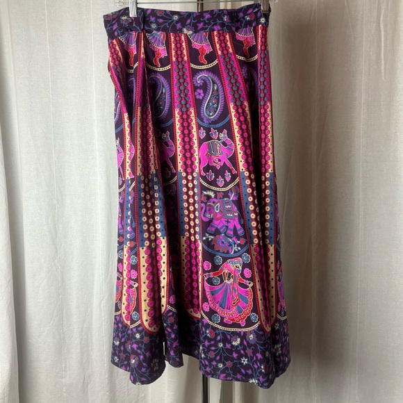 The Little Bazaar | Skirts | The Little Bazaar Long Indian Wrap Skirt ...